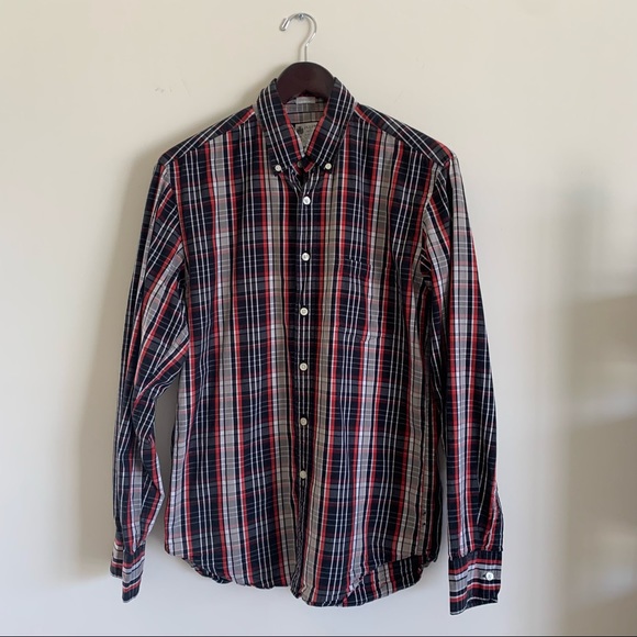J. Crew | Shirts | J Crew Tailored Fit Mens Plaid Button Down Shirt | Poshmark